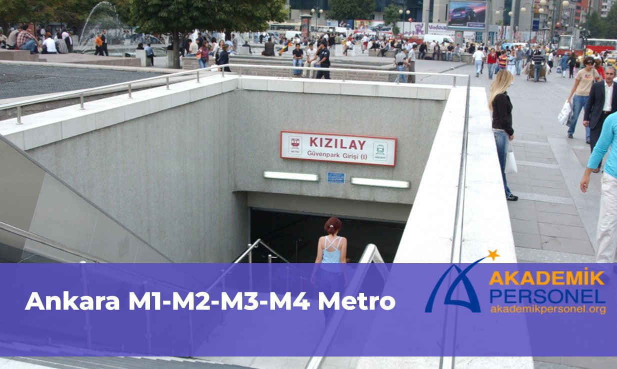 Ankara Metro Durakları: Ankaray, Metro, Başkentray
